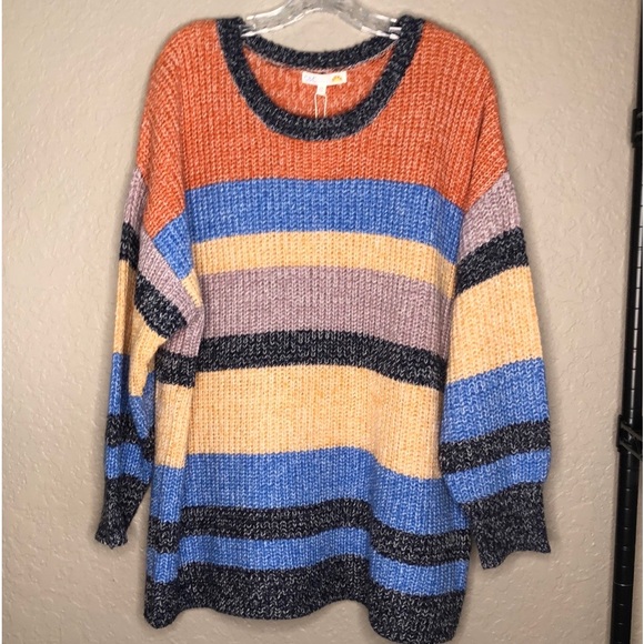 C&C California | Sweaters | Nwts Cc California Multicolor Striped ...